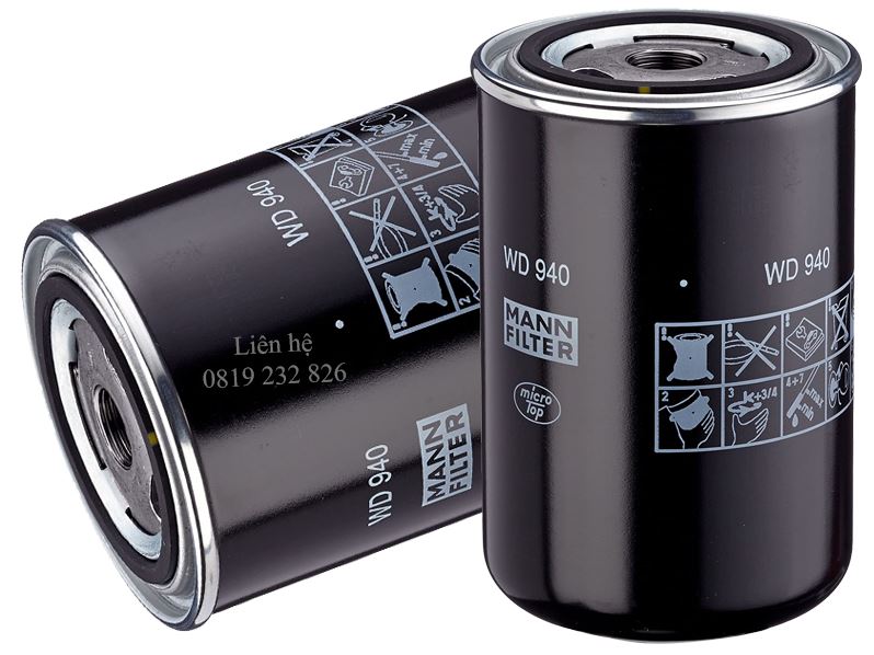 Lọc dầu Mann Filter WD940